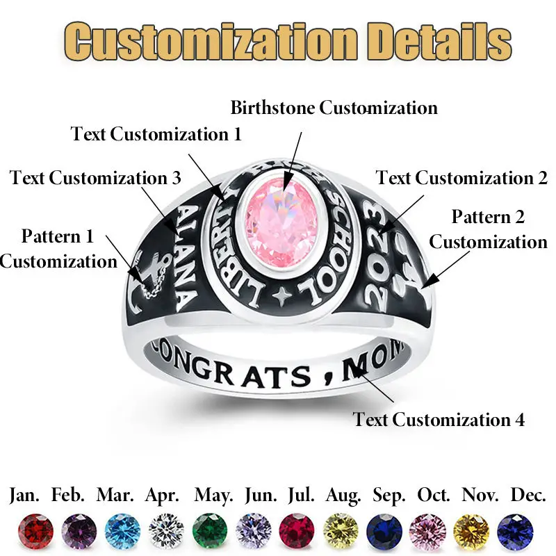 Customized Printing High School Middle Class University College ...