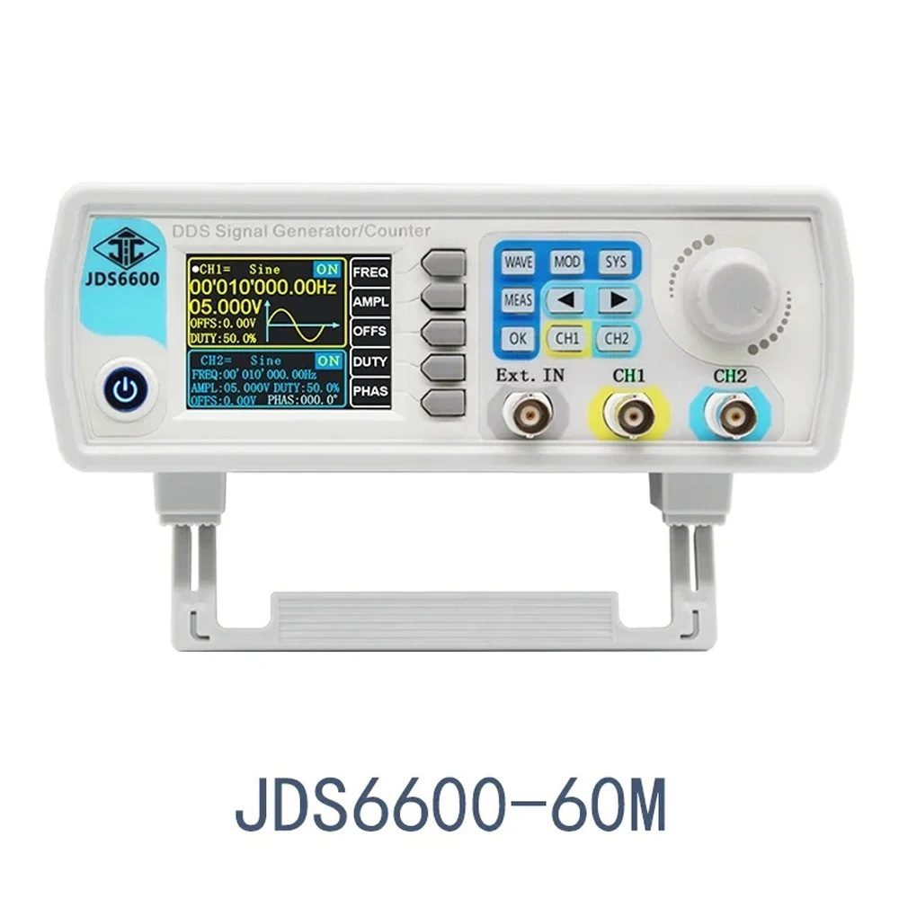 JUNTEK-Function-Signal-Generator-JDS6600-60M60MHz-DDS-Digital-Control-Dual-channel-Frequency ...