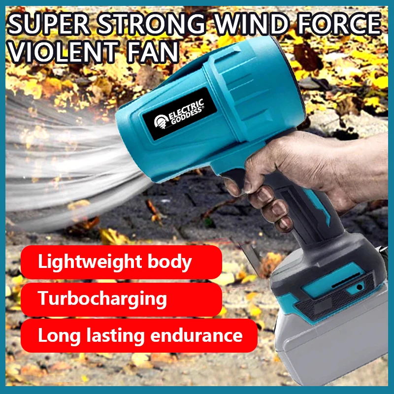 Electric-Goddess-Super-Strong-Wind-Force-Violent-Fan-Lightweight-Body ...