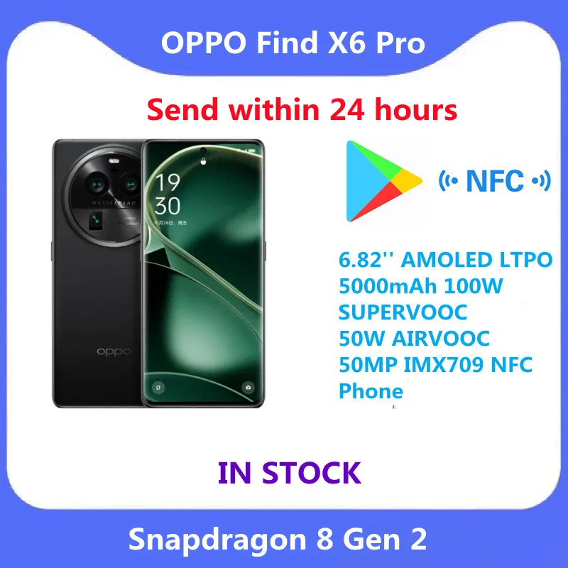 Oppo encontrar x6 pro 5g telefone móvel snapdragon 8 gen 2 6.82 ...