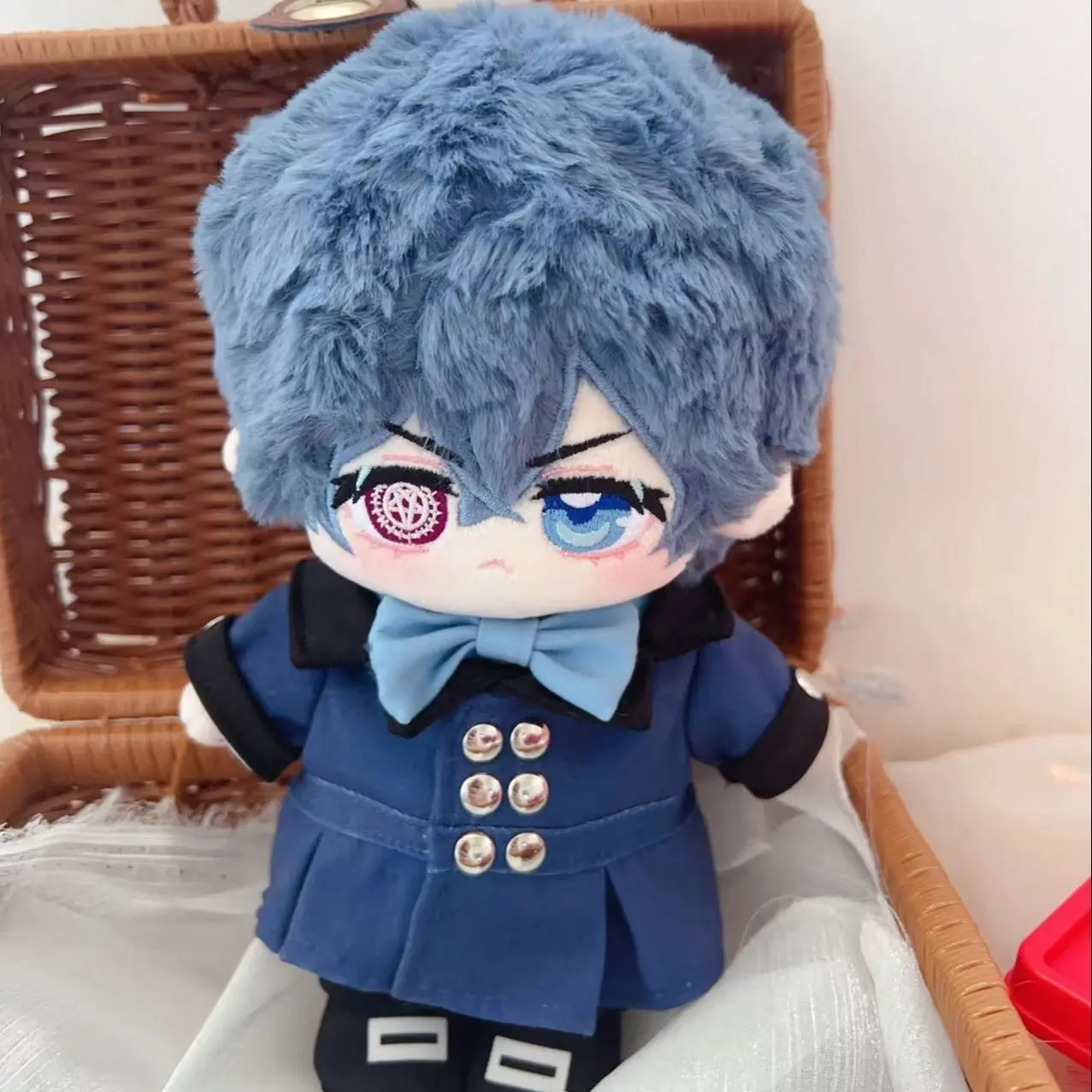 Anime Black Butler Ciel Phantomhive Cute 20cm Plush Cotton Stuffed Doll ...