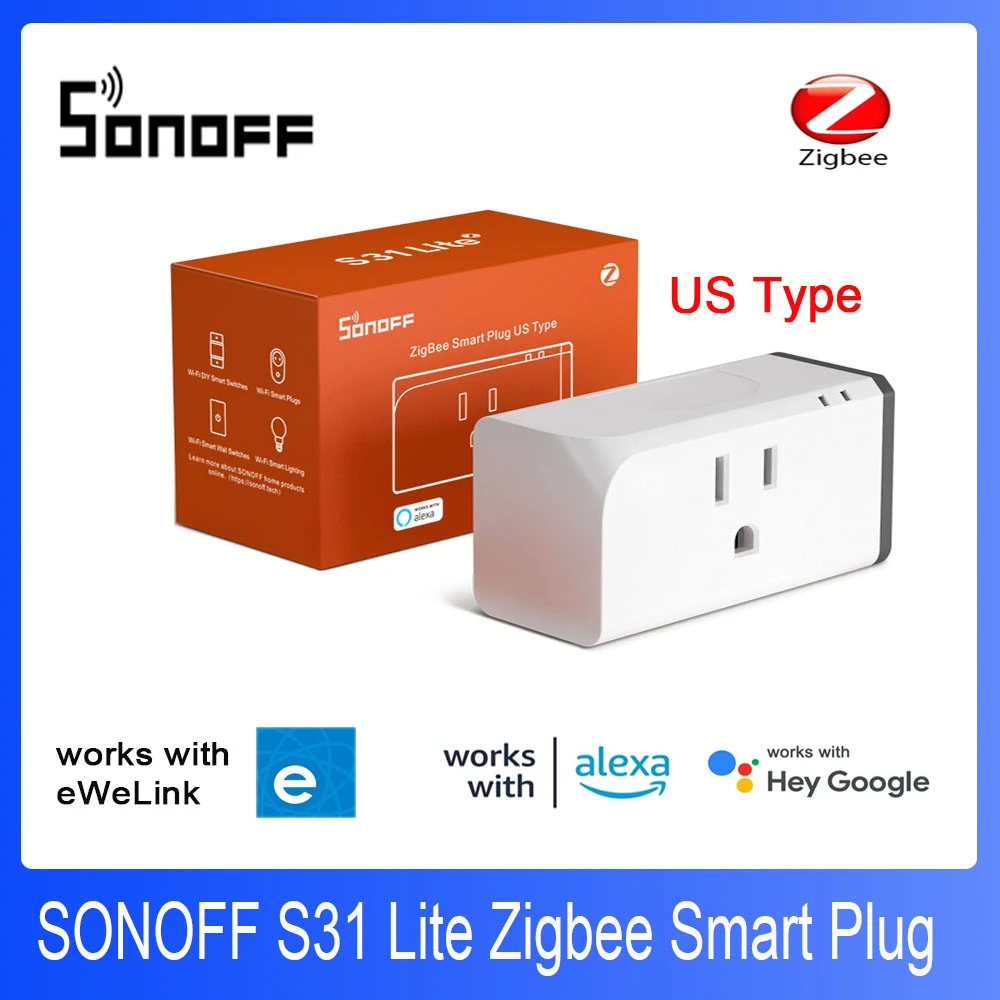 SONOFF enchufe inteligente S31 Lite ZB US Zigbee, 15A, funciona con ...