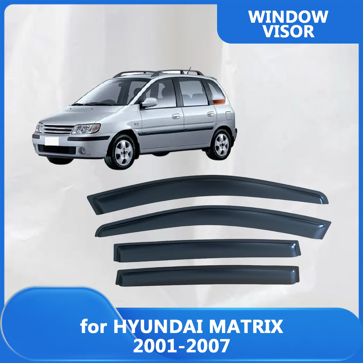 Window Visor for Hyundai Matrix Lavita 2001 2002 2003 2004 2005 2006 ...