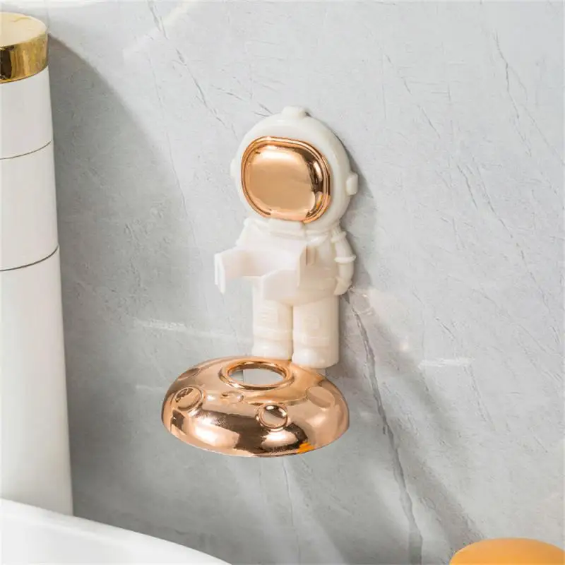 Astronaut-Electric-Toothbrush-Holder-Bathroom-Couple-Wall-Mounted ...
