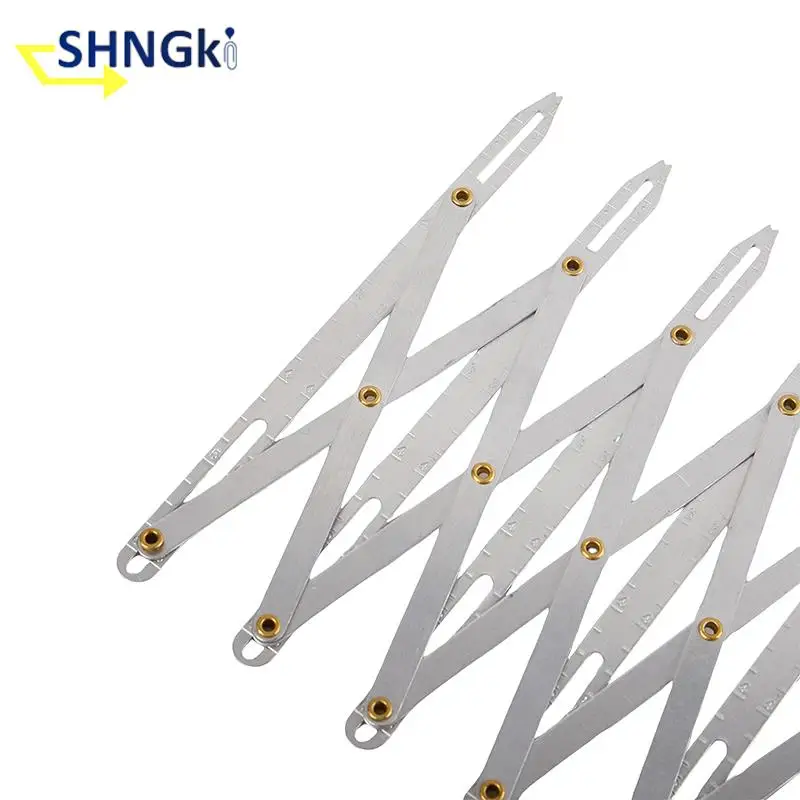 Aluminum Buttonhole Spacer Expanding Crafting Guide Rule Sewing Gauge ...