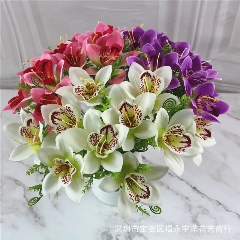 Single-small-Cartland-handmade-silk-flower-art-silk-flower-living-room ...