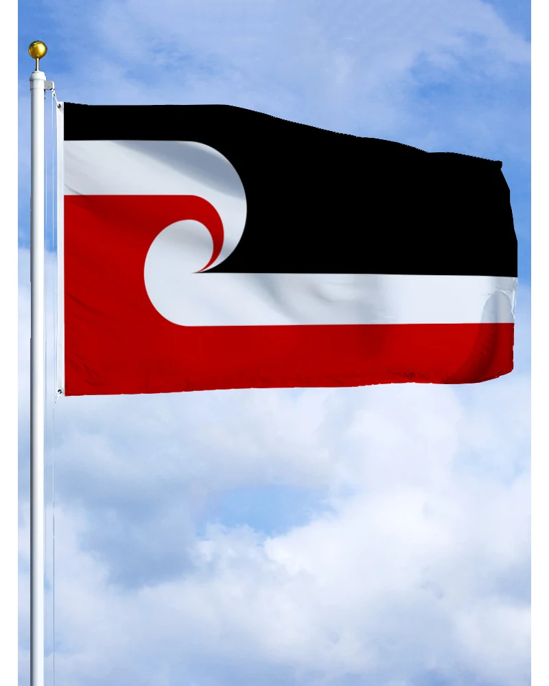 3×5Ft Maori Emblem Flag Polyester New Zealand Printed Banner Tapestry ...