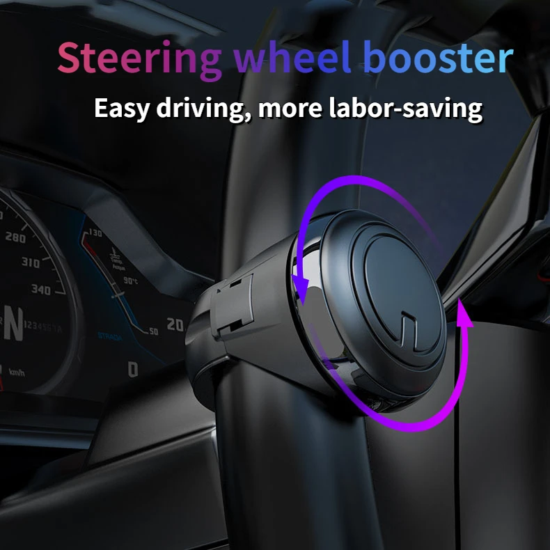 Universal-360-Degree-Turning-Steering-Wheel-Booster-Spinner-Knob-Car ...