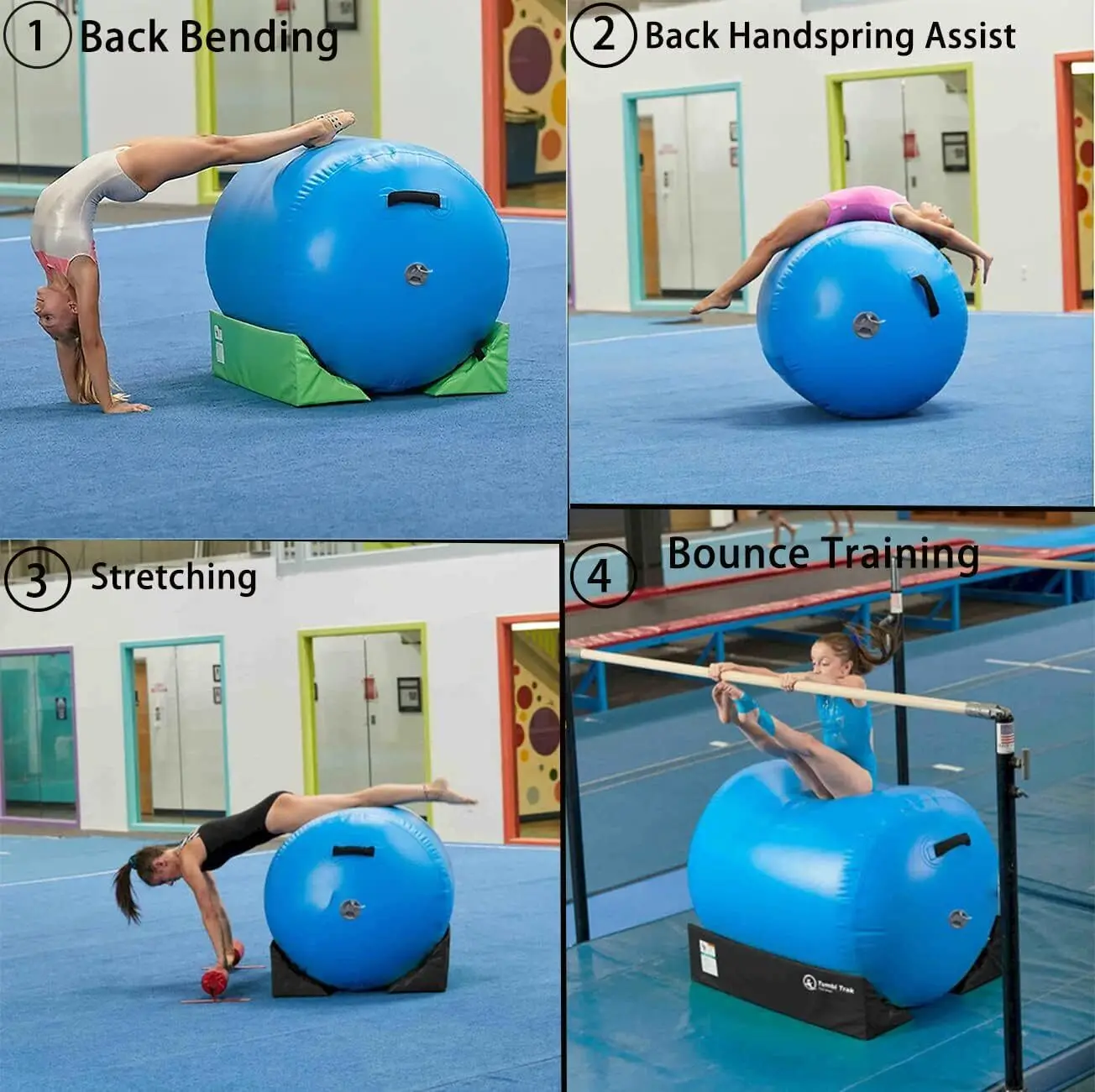 wholesale-Colorful-airtight-Inflatable-Gymnastics-Gym-Mat-Air-Rolls ...