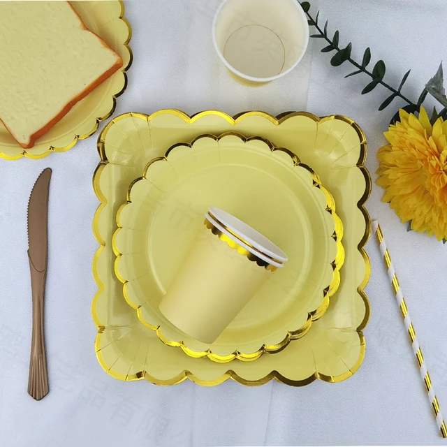 Disposable Paper Plates Wedding