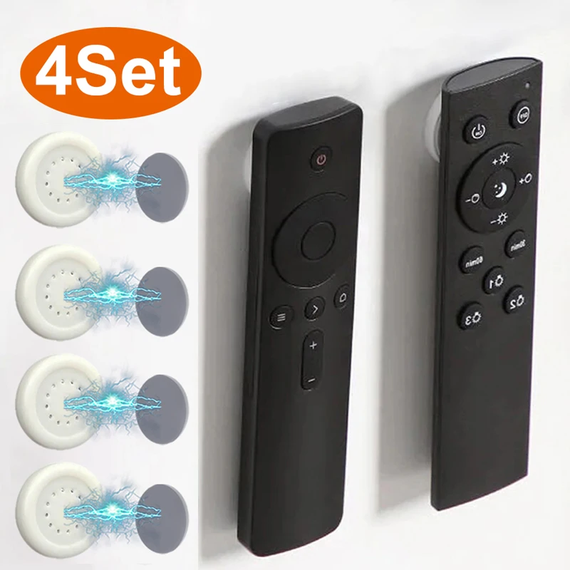4 Set Strong Magnetic Hooks Wall Mount Anti-Lost Magnet Holder for ...