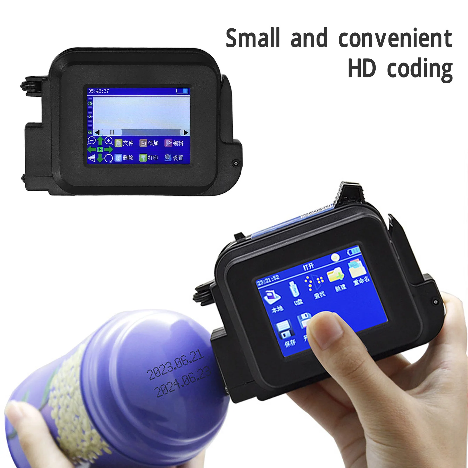 Handheld-Inkjet-Printer-Portable-Mini-LED-Touch-Screen-for-Label ...