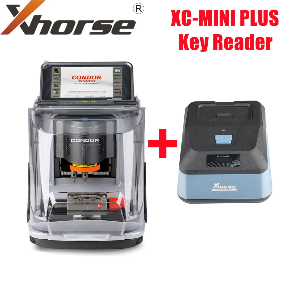 Xhorse Condor Xc-mini Plus Key Cutting Machine And Xhorse Xdkp00gl Key ...