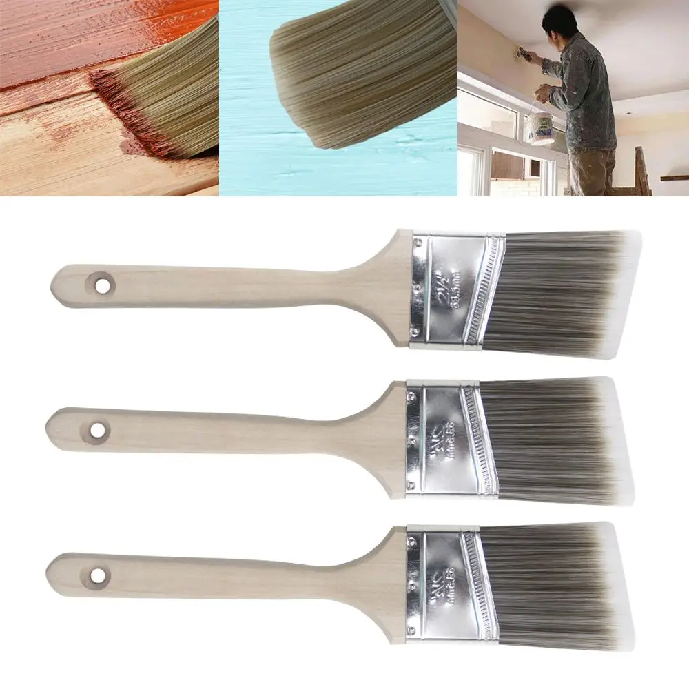 Durable-Advanced-Bristles-Slanted-Mouth-Brush-Paint-Brush-Water-Paint ...