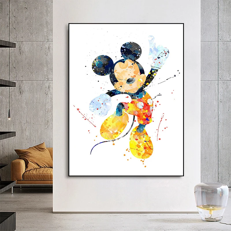 Roy Lichtenstein Mickey Mouse And Donald Duck