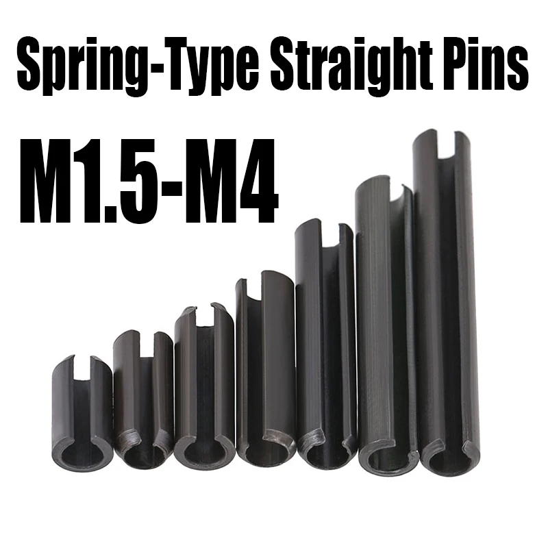 20PCS-M1-5-M2-M2-5-M3-M4-Black-65Mn-Steel-Spring-Type-Straight-Pins ...