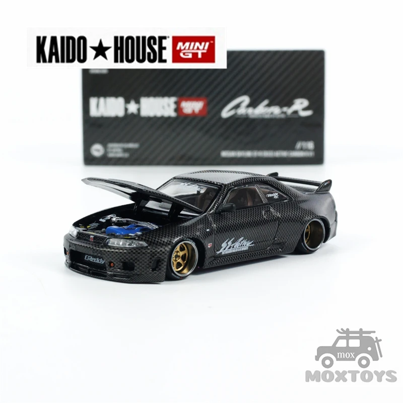 Kaido-House-Mini-GT-Active-Carbon-R-Diecast-Model-Car-Skyline-GT-R-1-64 ...