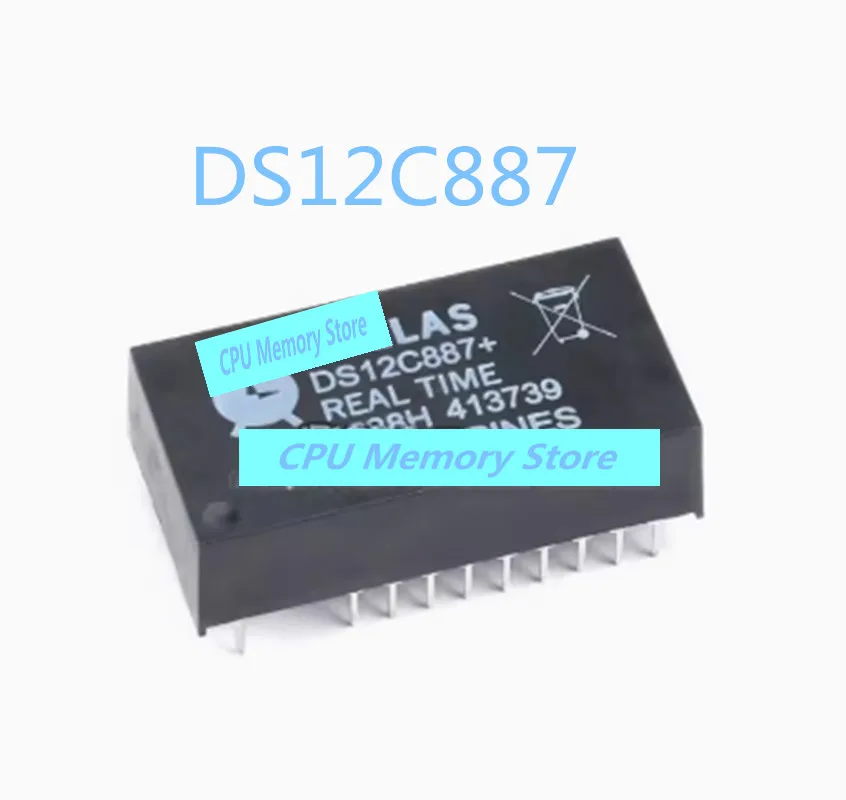 DS12C887-DS12C887-12C887-Real-time-clock-chip-with-direct-insertion-DIP ...