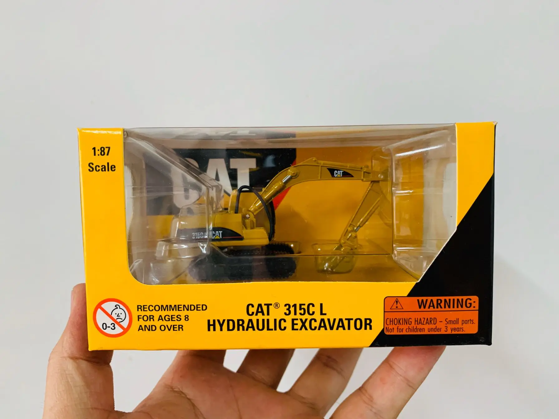 Cat-315C-L-Escavadeira-Hidr-ulica-Escala-1-87-Modelo-Die-Cast-55400 ...
