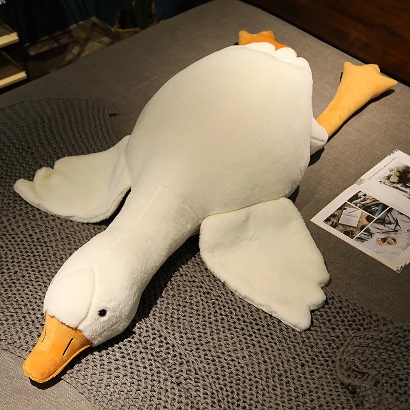 Enorme-Cute-Goose-Plush-Toys-Big-Duck-Doll-Soft-Stuffed-Animal-Sleeping ...