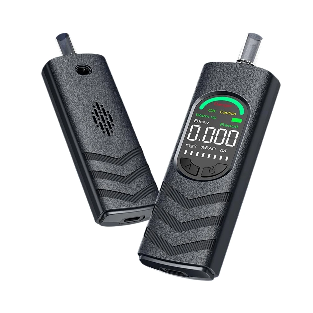 MR505 Non-contact Breathalyzer Large LED Digital Display Three-color ...