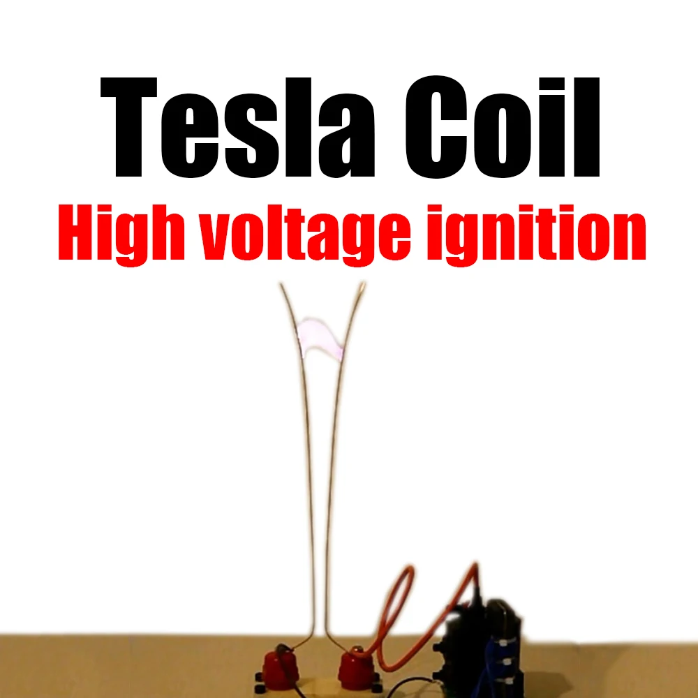 Jacob-Ladder-High-voltage-ignition-arc-Marx-generator-Experiment-DIY ...