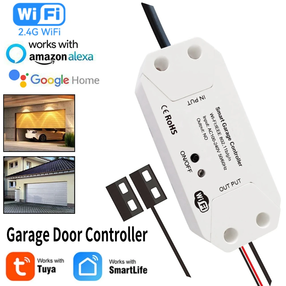 Tuya-WiFi-Smart-Garage-Door-Switch-APP-Voice-Control-Garage-Door-Opener ...