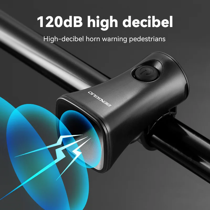 120db Bicycle Electric Horn MTB Bike Bell Cycling Handlebar Speaker ...