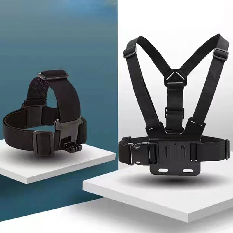 Chest Strap Mount Belt Headband For Gopro Hero 11 9 8 7 6 5 Action ...