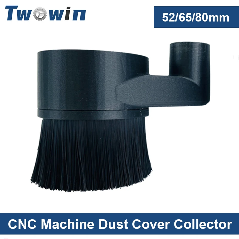 TWOWIN-CNC-Machine-Dust-Cover-Collector-52-65-80mm-Diameter-3D-Brush ...