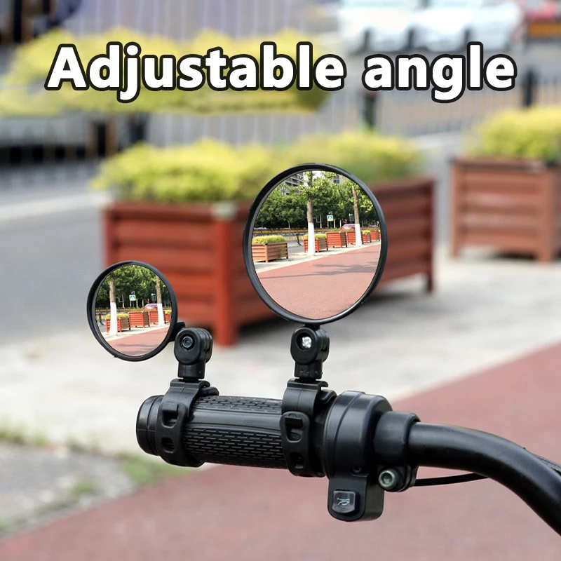 Universal-Bicycle-Rearview-Mirror-Round-Shape-Oval-Shape-Adjustable ...