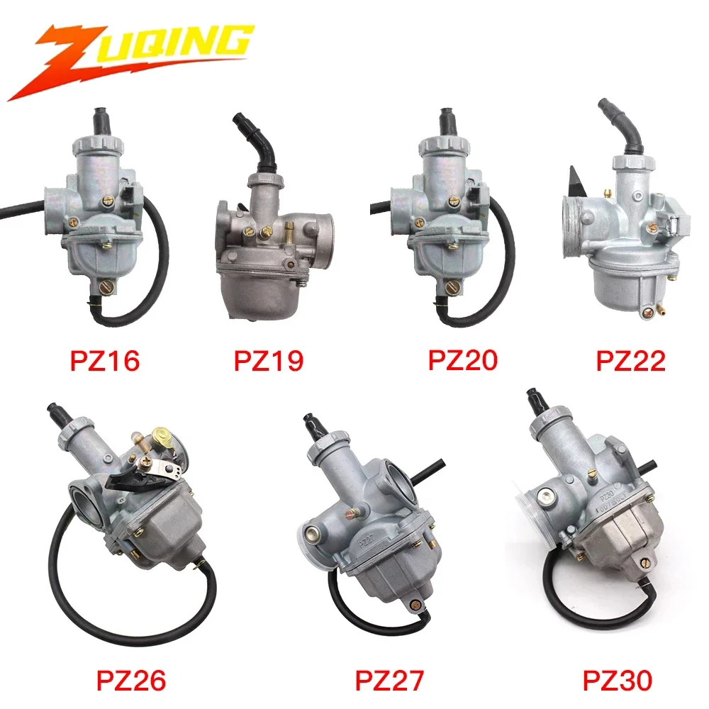 Enduro-250cc-Motorcycle-Carburetor-PZ22-PZ19-PZ16-PZ30-PZ26-PZ27-Hand-Cable-Chock-Carb-Dirtbike ...