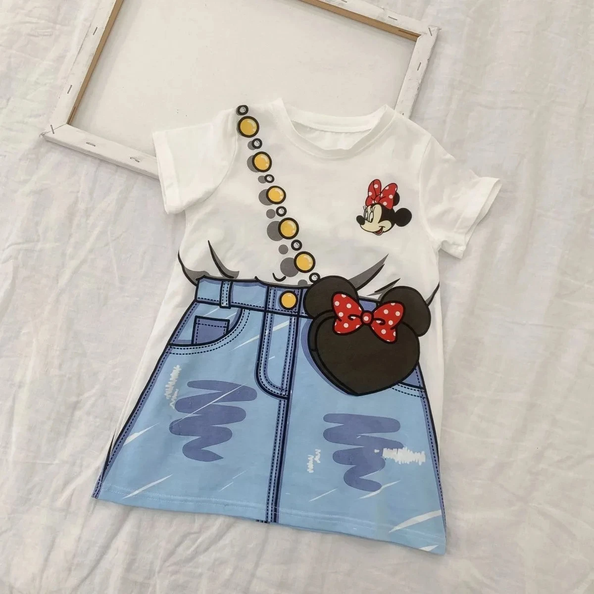 Minnie Mouse Fashion Girls Dress for Kids Birthday Party Children's ...