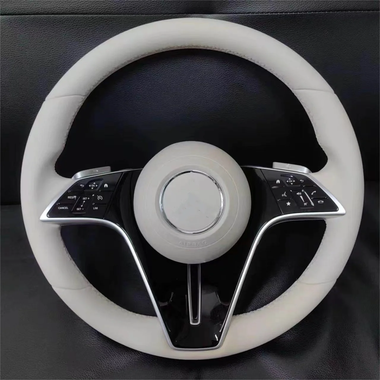 Customized-carbon-fiber-steering-wheel-for-Mercedes-Benz-W176-W204-W205 ...