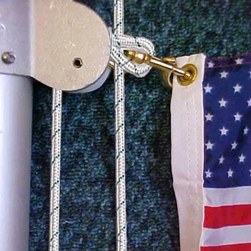 Flag-Pole-Rope-Kit-Flagpole-Fixing-Rope-Flagpole-Fixing-Cleat-Clip ...