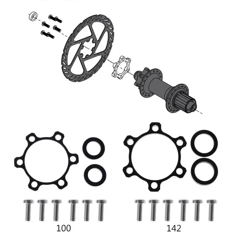 Bicycle Boost Hub Adapter Change 12x142 to 148 15x100 to 110 110 148 ...