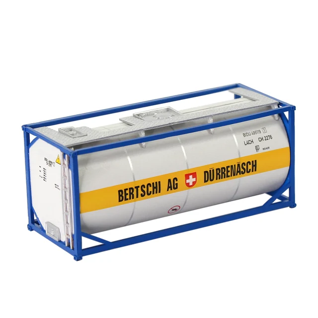 Oil Tank Container 20ft Shipping Container HO Scale - SHOP THE NATION