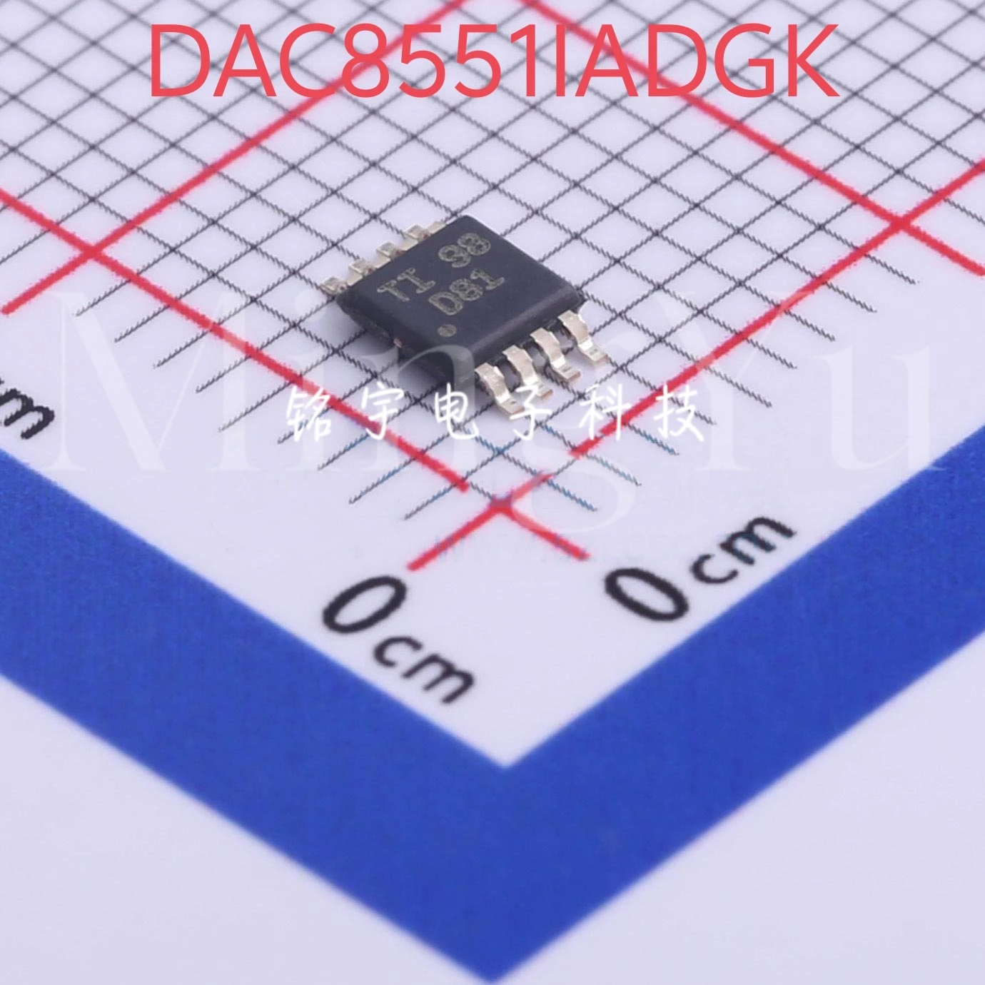 1-5PCS brand new DAC8551 DAC8551IADGKR Original and authentic products ...