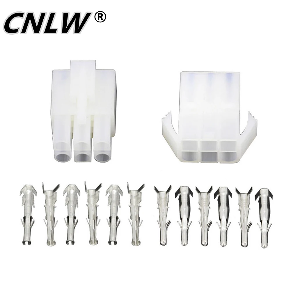 5/10 Sets 6 Pin L6.2 Connector Plug With Wings Male And Female Air ...