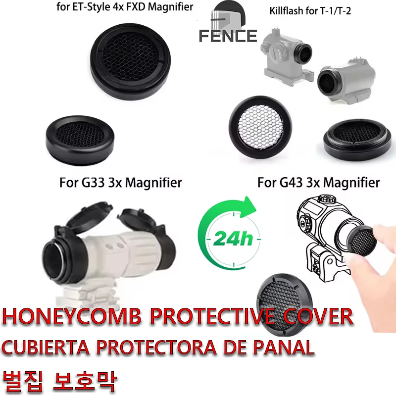 Wadsn-Tactical-Anti-reflection-Sunshade-Protective-Cover-Killflash-for ...