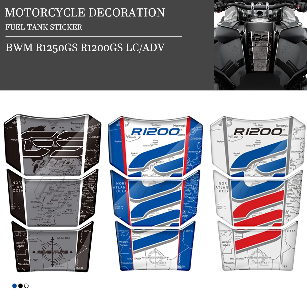 Motorcycle-Tank-Pad-Protector-Sticker-Fish-Bone-Sticker-For-BMW-R-1200 ...