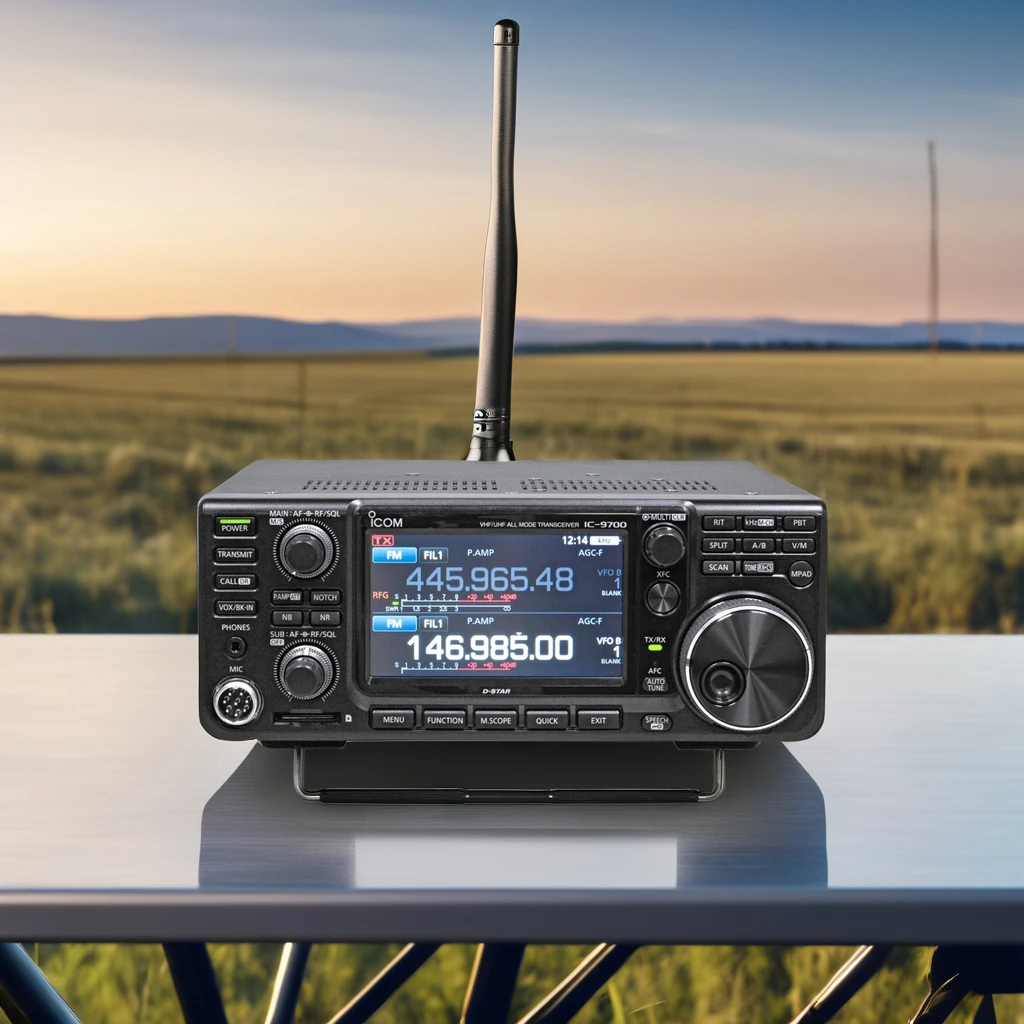 Original 144/430/1200 MHz IC-9700 All-Mode Handheld Transceiver VHF/UHF ...