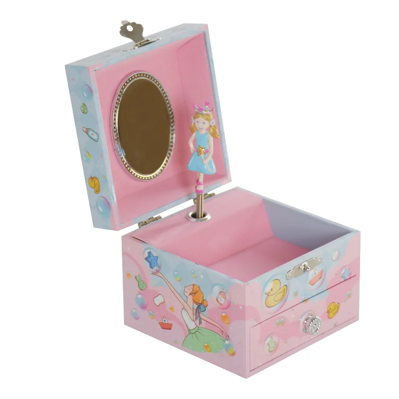 Wooden-Music-Box-Girls-Jewelry-Box-Hot-Sale-Children-s-Storage-Music ...
