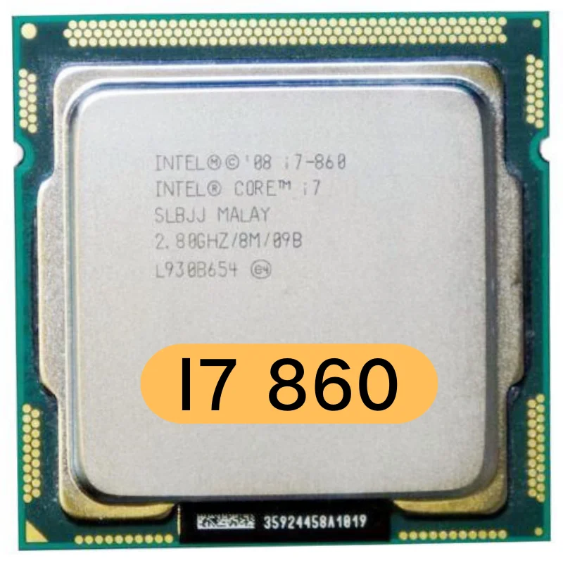 Pengiriman cpu Intel i7 860 Original, 2,8 GHz / LGA1156 / 8 MB /Quad ...