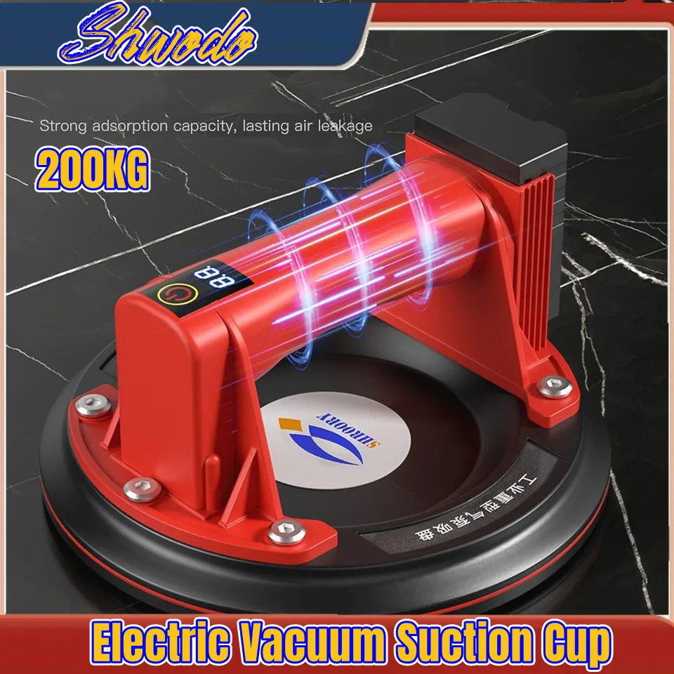 200kg-Strong-Electric-Vacuum-Suction-Cup-with-Air-Pump-Suction-Sucker ...