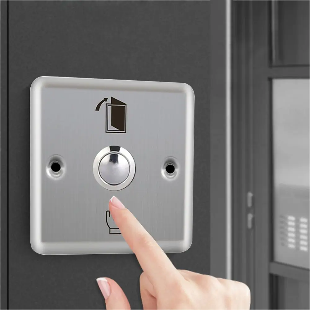 Automatic Reset Door Opener Push Button Door Exit Switch Electronic ...