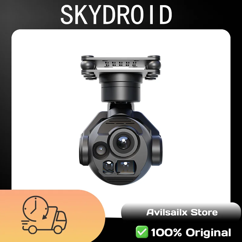 Skydroid C13 High-Definition Multifunctional Three-Light Gimbal 30x ...