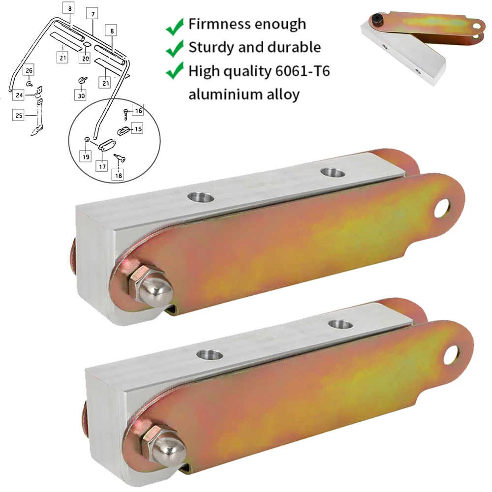 ALUMINIUM-FOR-SUZUKI-SAMURAI-SJ410-SOFT-TOP-REAR-BOW-HINGE-HARDWARE-KIT ...