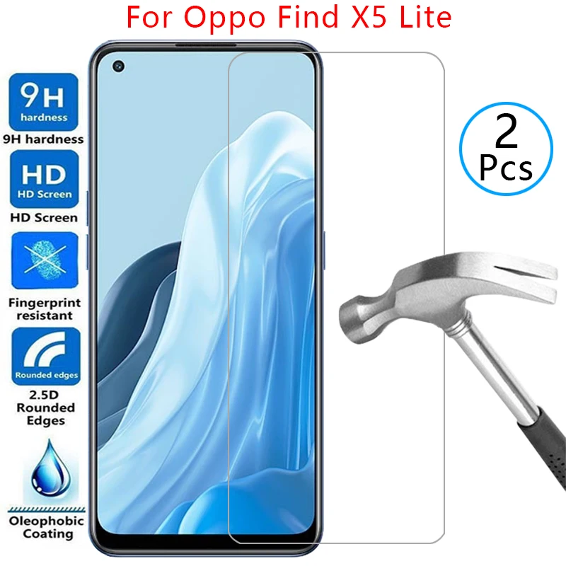 tempered-glass-screen-protector-case-for-oppo-find-x5-lite-cover-on ...
