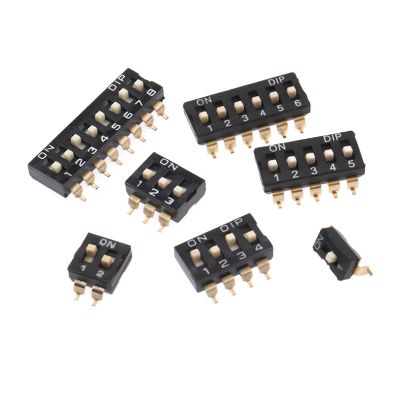 Dip Switch 2 Pin Smd | 2.54mm 2 Pin Switch | Dip Switches 4 Pin | 2 Pin ...